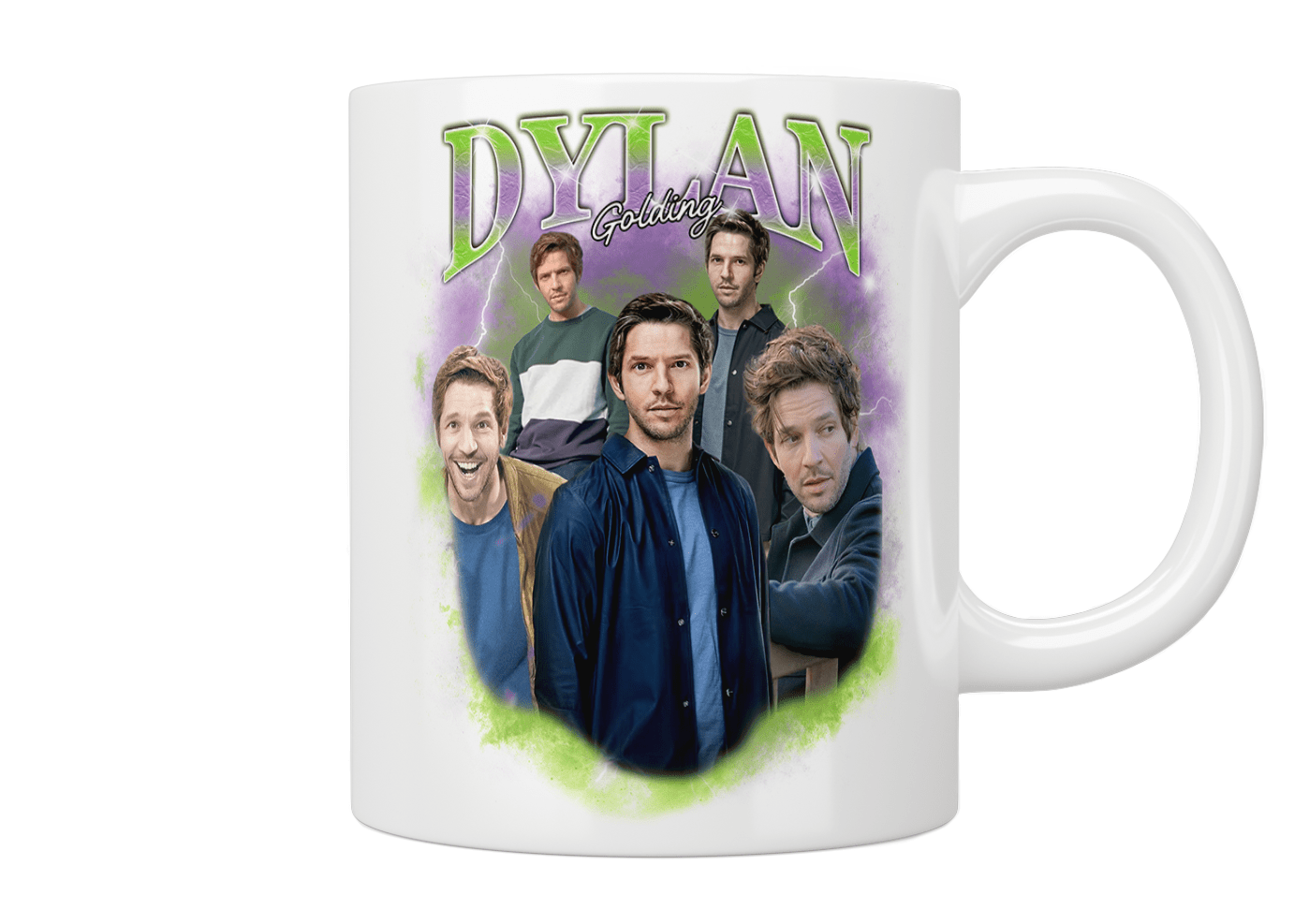 Dylan Golding Brassic Bootleg Mug | Funny TV Gift
